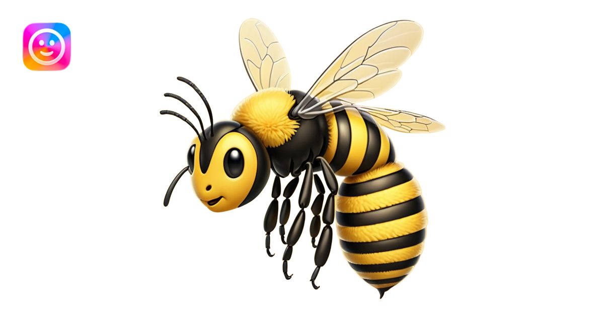 bees emoji | AI Emoji Generator