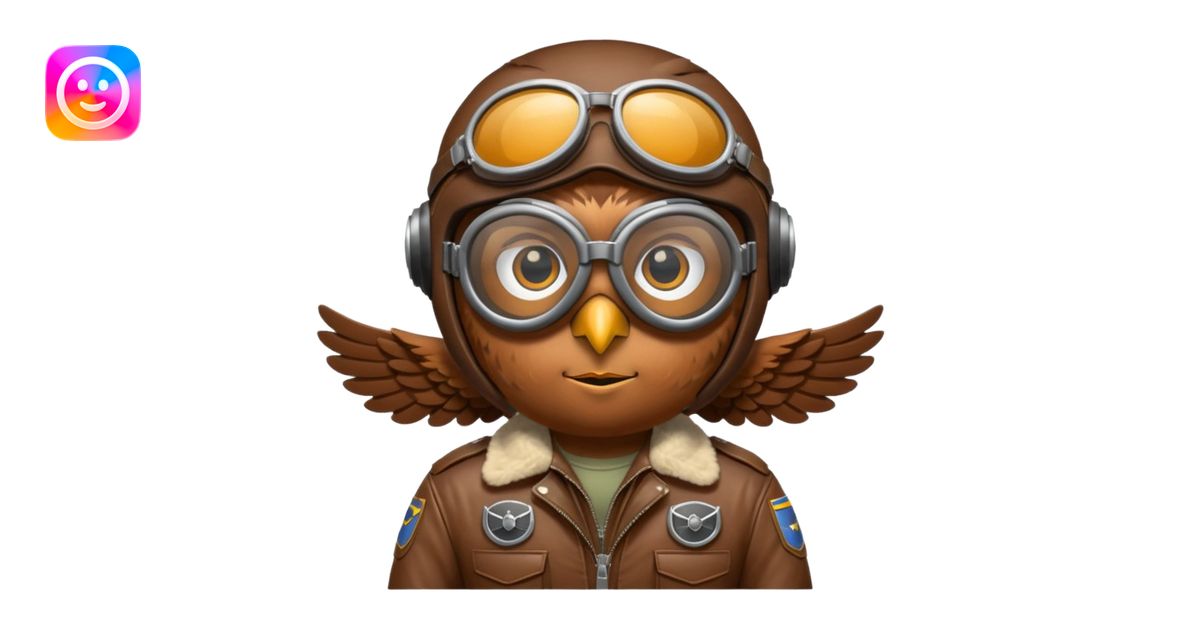 owl pilot emoji | AI Emoji Generator