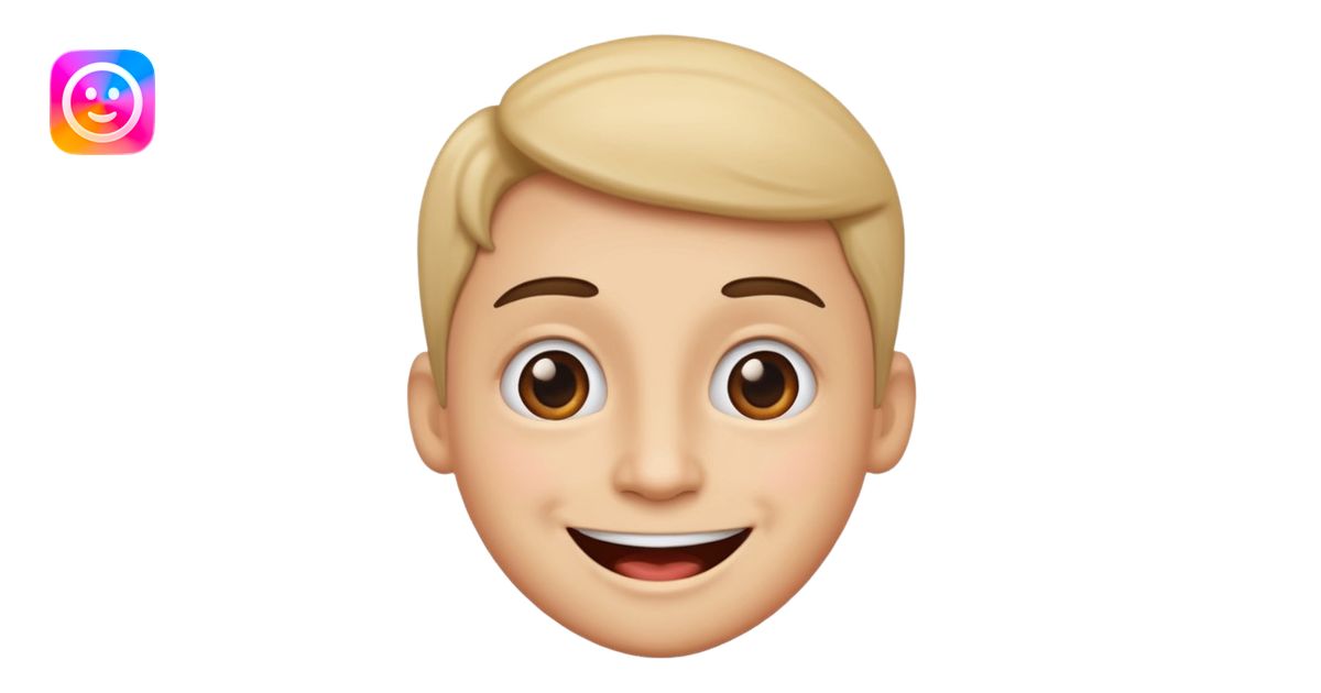 Straight funny face emoji | AI Emoji Generator