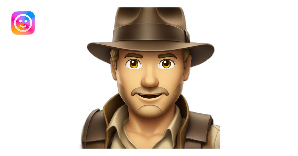 indiana jones en barco emoji | AI Emoji Generator