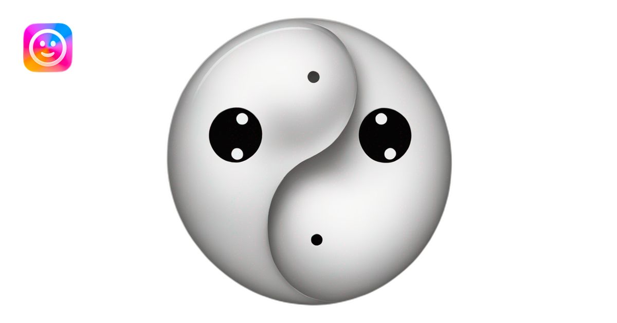 yin yang emoji | AI Emoji Generator