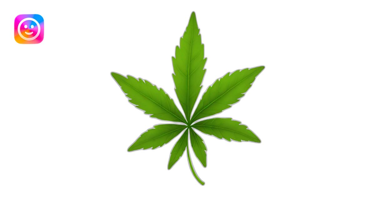 Weed emoji | AI Emoji Generator
