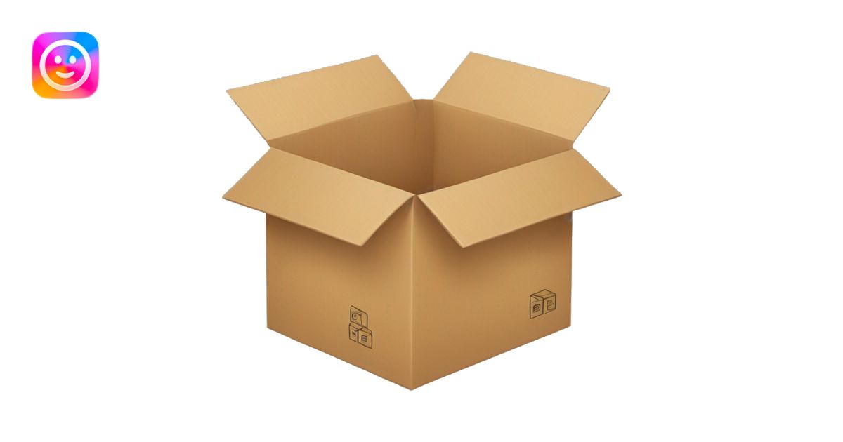 moving boxes emoji | AI Emoji Generator