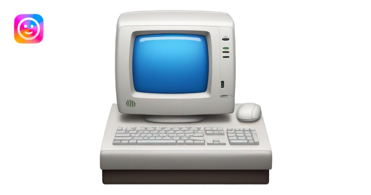 desktop computer emoji | AI Emoji Generator