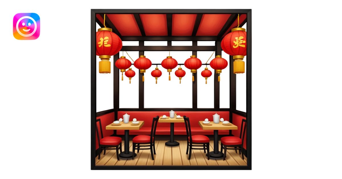 chinese restaurant emoji | AI Emoji Generator
