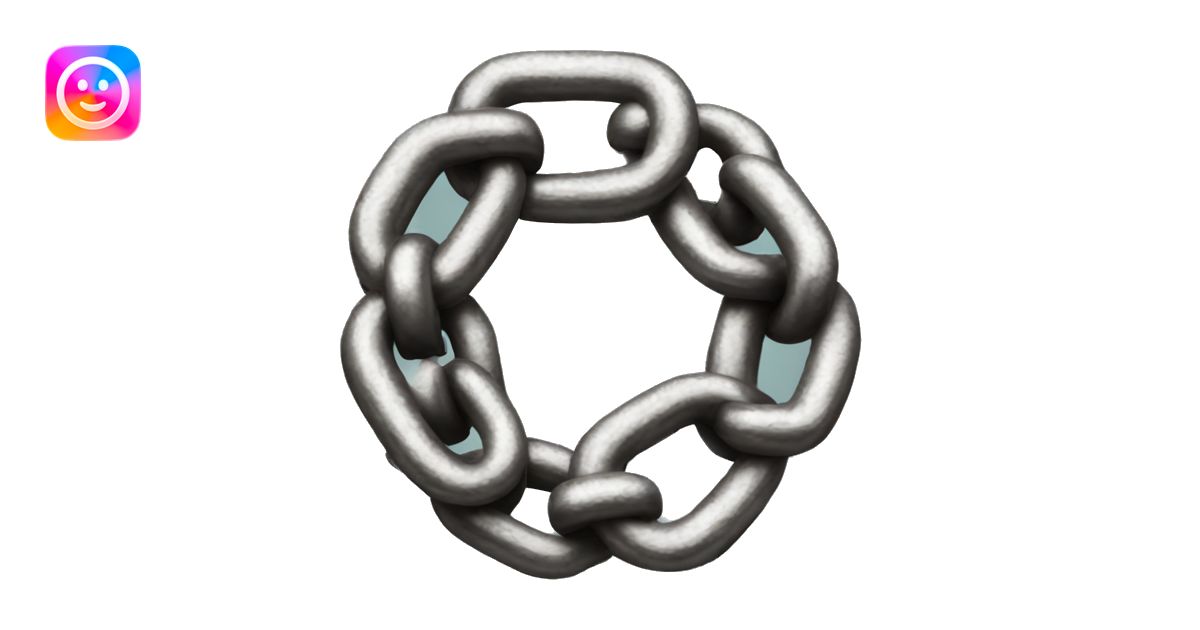 chain emoji | AI Emoji Generator
