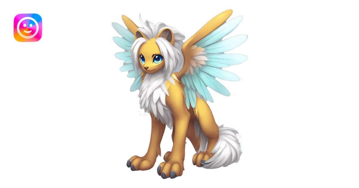 Anthro Sona Cool Edgy Cute Legendary Colorful Shy Winged Shiny Fakemon ...
