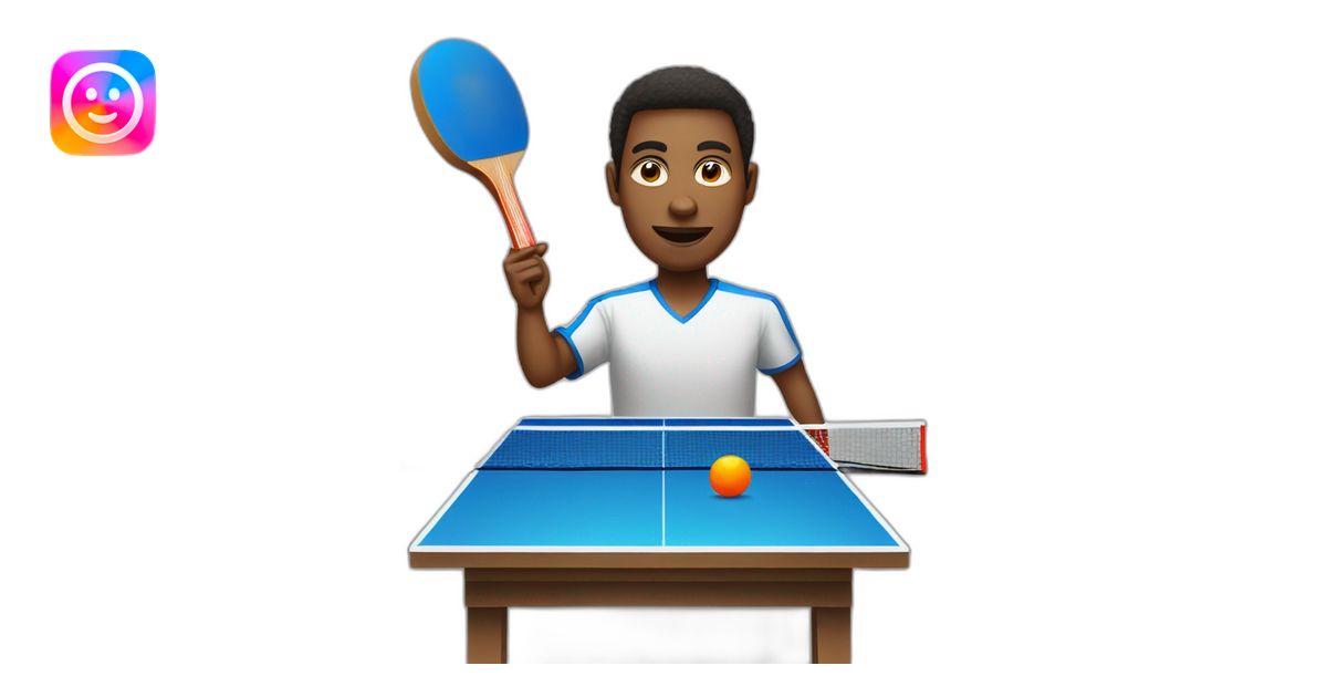 Play ping pong emoji | AI Emoji Generator
