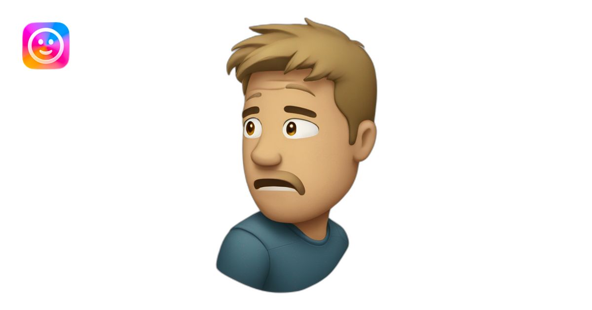Man crying emoji | AI Emoji Generator