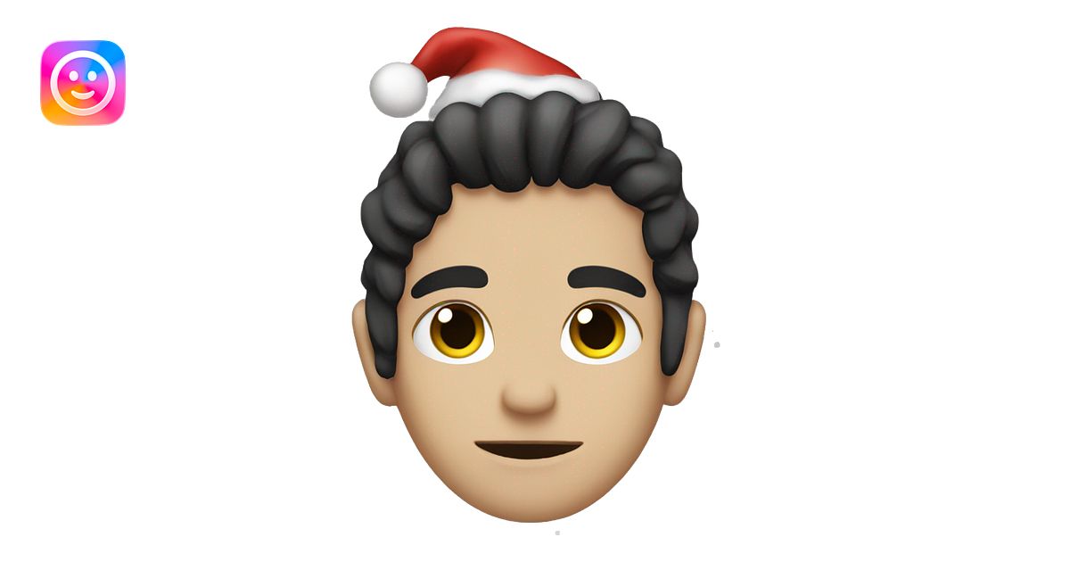 emo christmas emoji | AI Emoji Generator