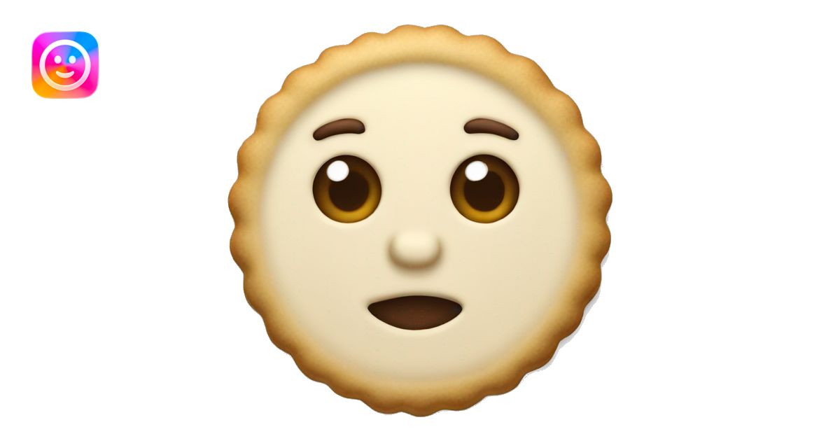Sugar cookie emoji | AI Emoji Generator