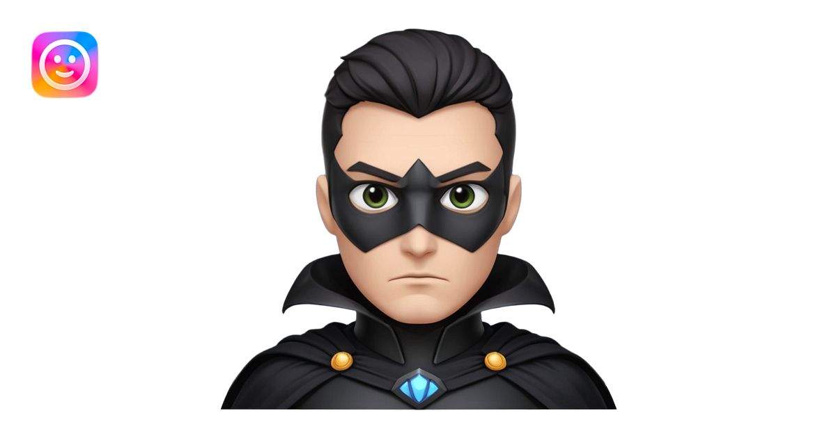 dark sci-fi villain portrait, head and shoulders only, black armor ...