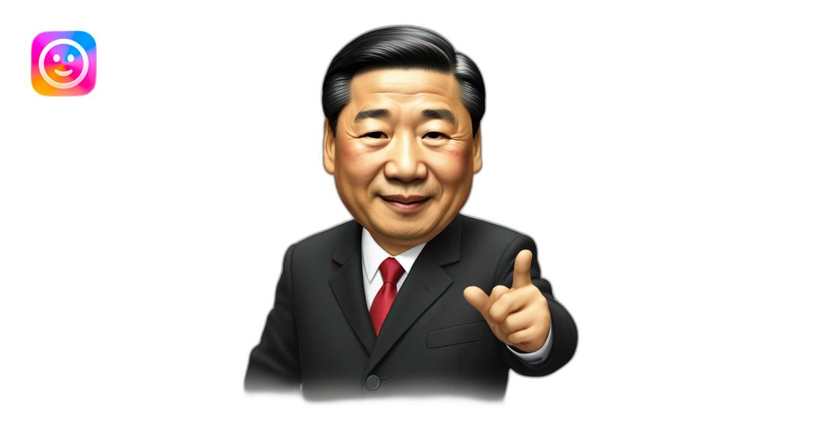 xi jinping dabbing emoji | AI Emoji Generator