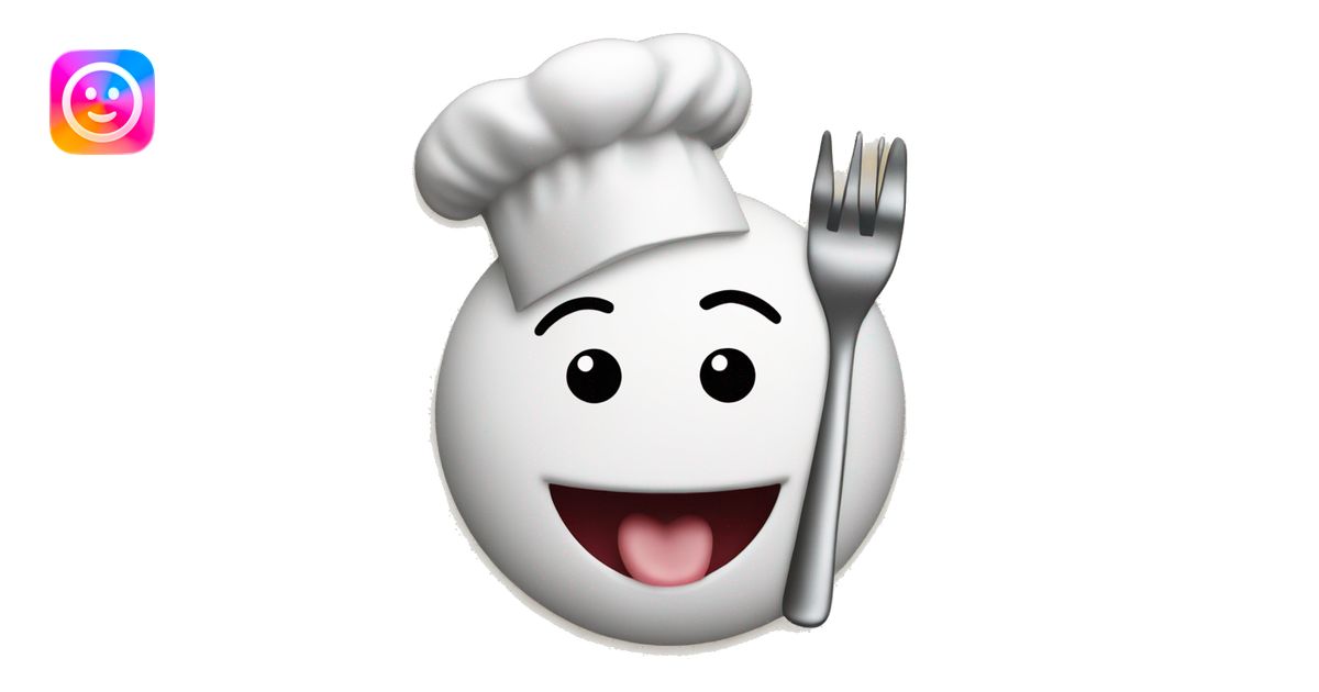 Smiley face with a chefs kiss hand emoji | AI Emoji Generator
