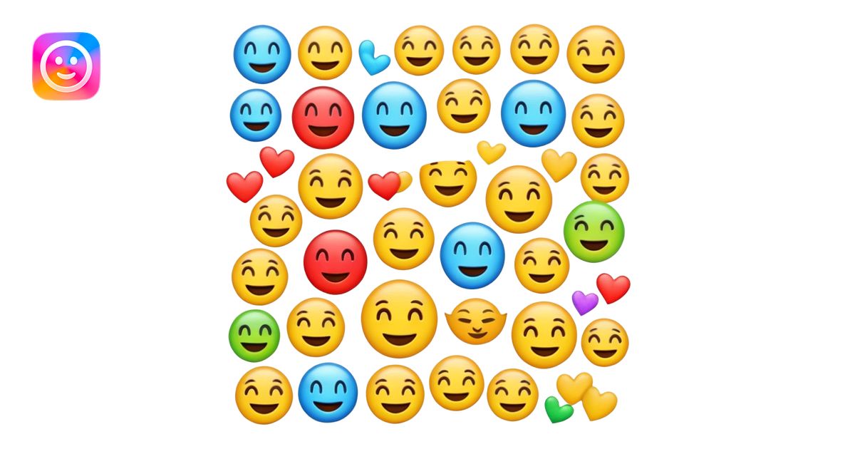 3D glossy emoji sticker, ultra clean cutout, sharp edges, high detail ...