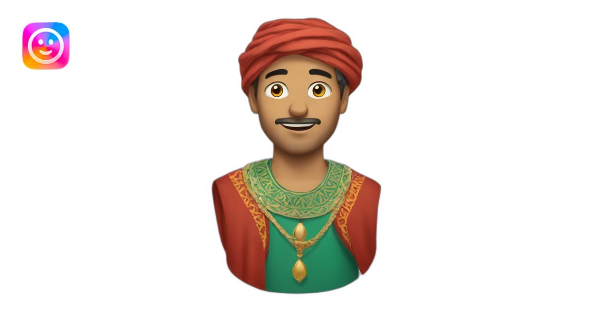 Personnage du maroc emoji | AI Emoji Generator