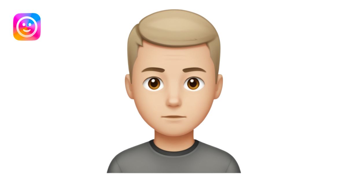 crew cut shorter hair emoji | AI Emoji Generator