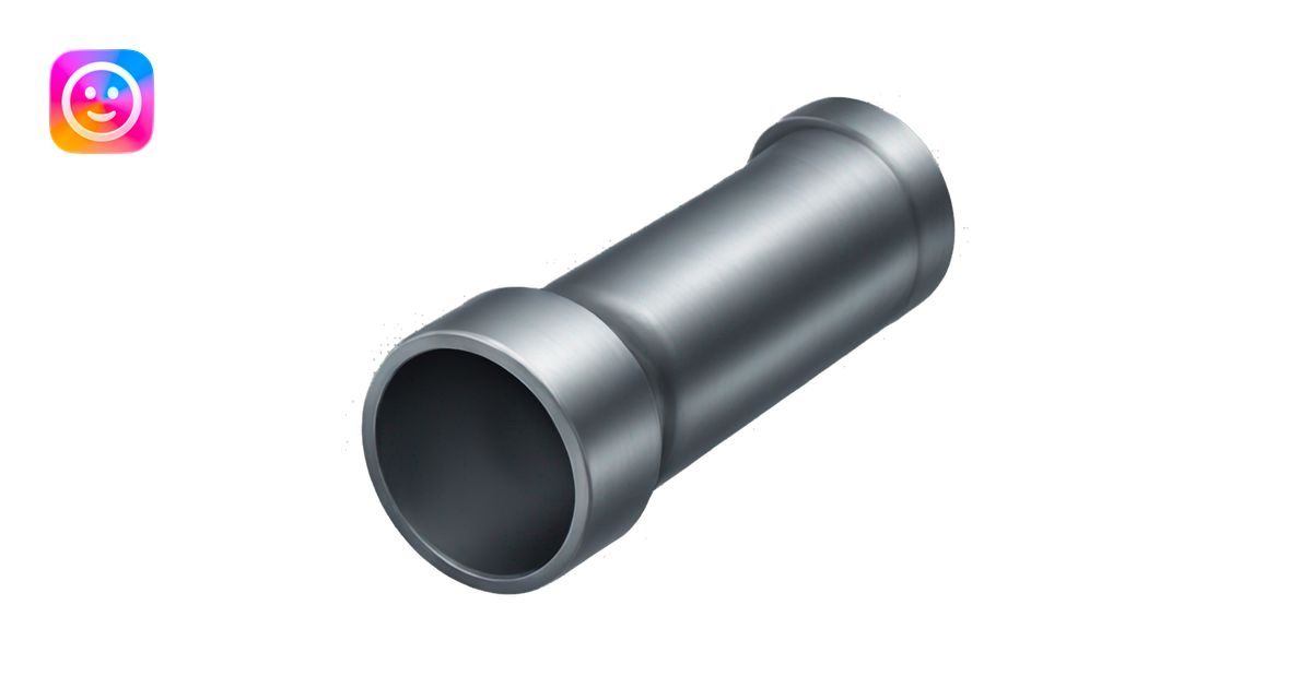 Metal pipe emoji | AI Emoji Generator