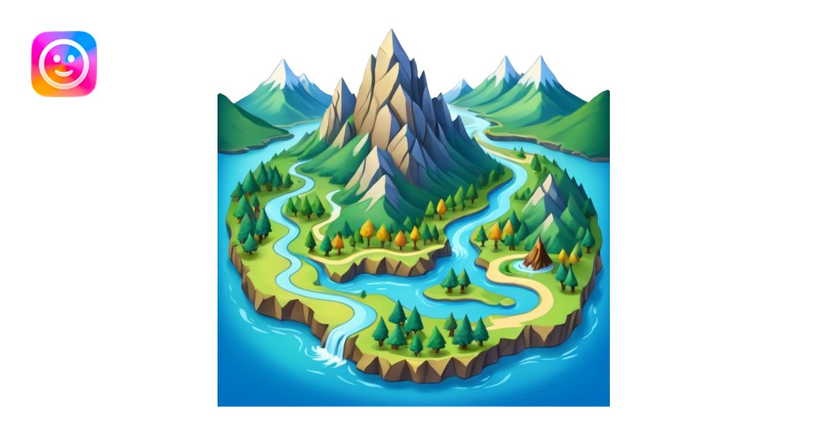 fantasy map emoji | AI Emoji Generator