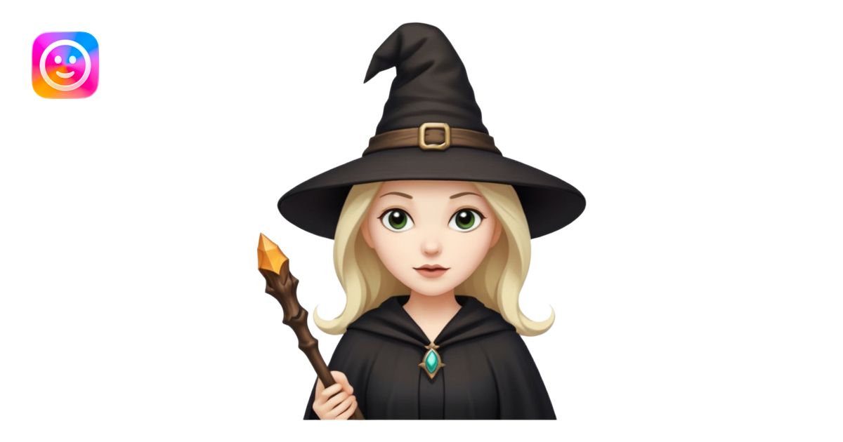 witch emoji | AI Emoji Generator