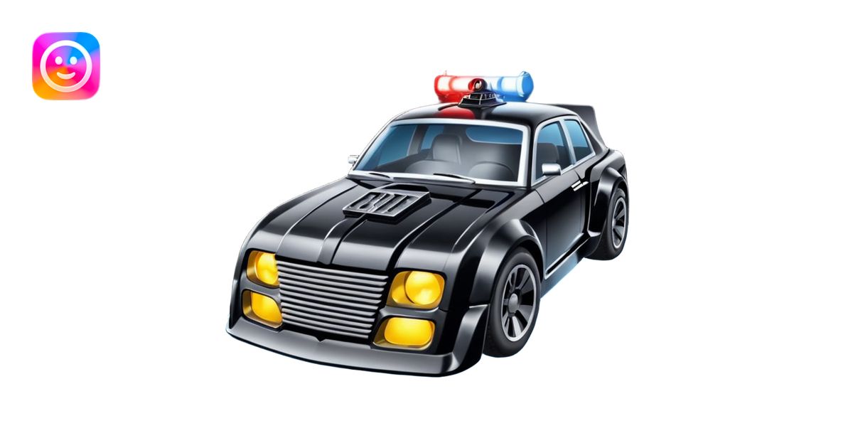 Haunted Darth Vader’s ice cube race car with bright white headlights ...
