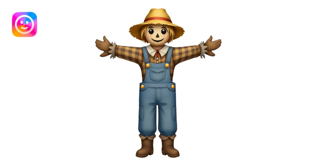 Scarecrow emoji | AI Emoji Generator