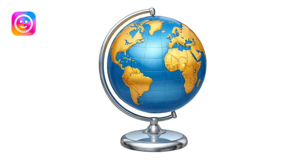 Time Zone Globe emoji | AI Emoji Generator