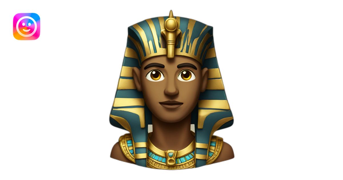 Pharaoh emoji | AI Emoji Generator