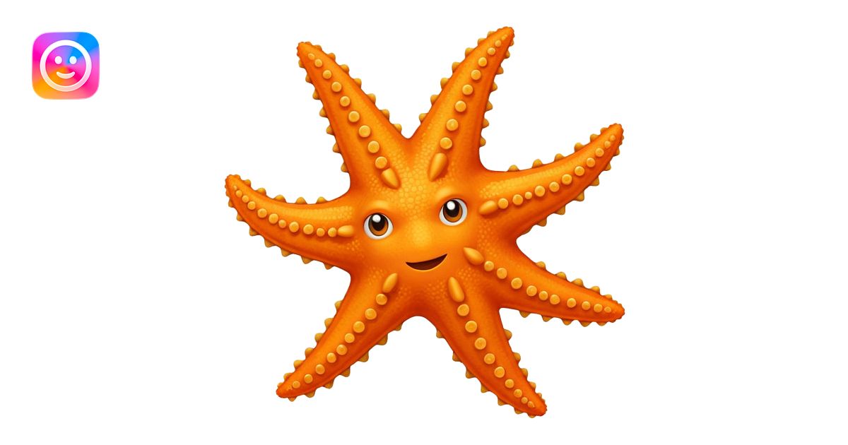 Seastar emoji | AI Emoji Generator