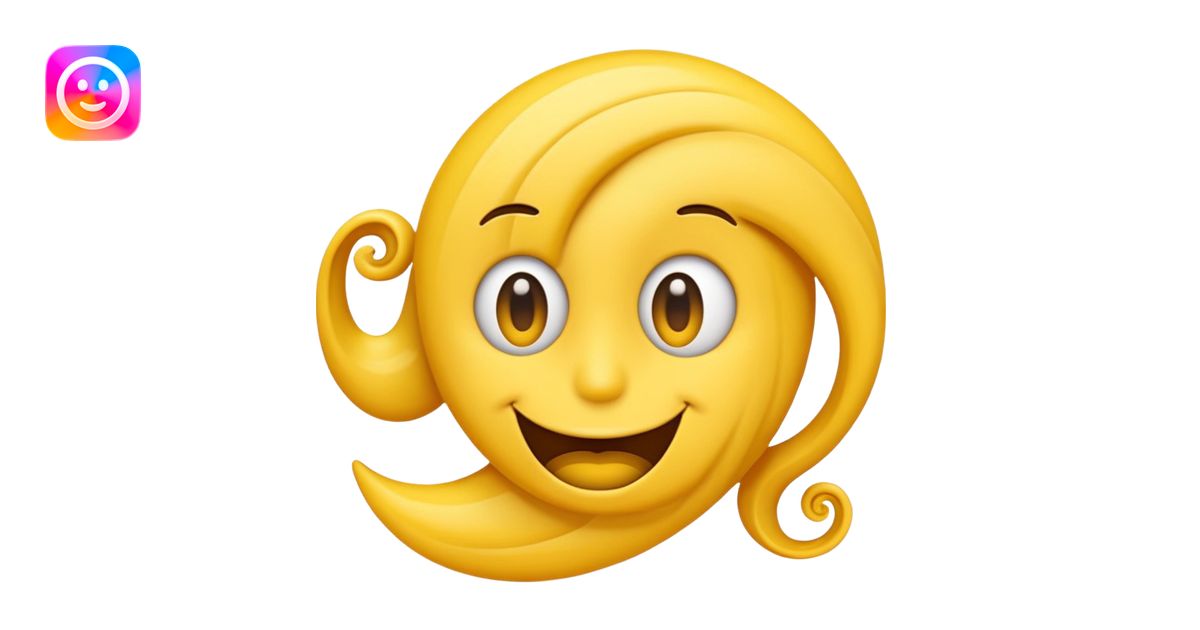an emoji face with a straight line mouth and swirly eyes emoji | AI ...