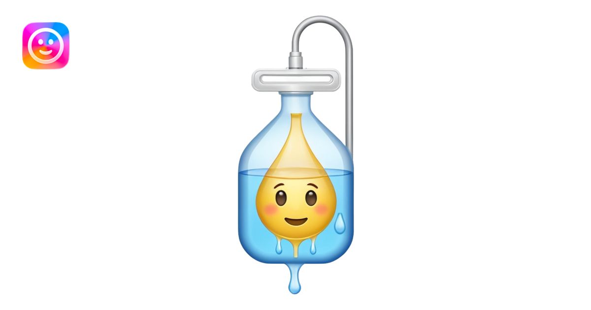 IV medical emoji | AI Emoji Generator