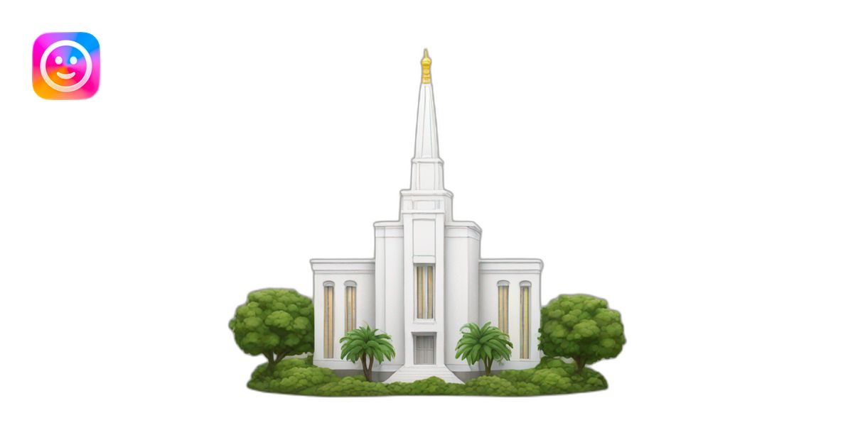 lds temple emoji | AI Emoji Generator