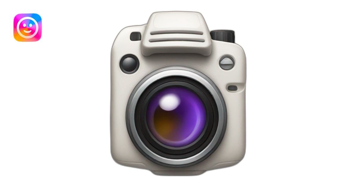 iPhone camera emoji | AI Emoji Generator