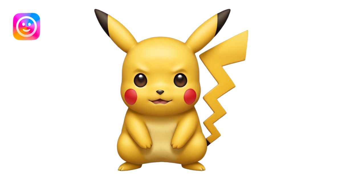 pikachu emoji | AI Emoji Generator