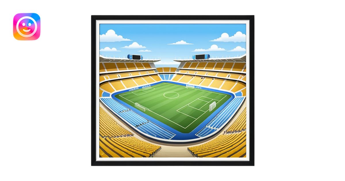 NSK Olimiyskiy stadium emoji | AI Emoji Generator