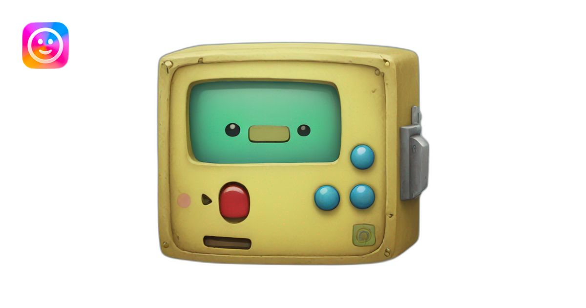 BMO adventure time emoji | AI Emoji Generator