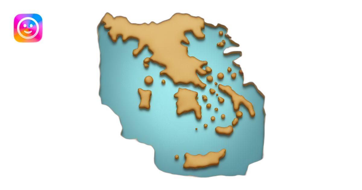 greece map emoji | AI Emoji Generator