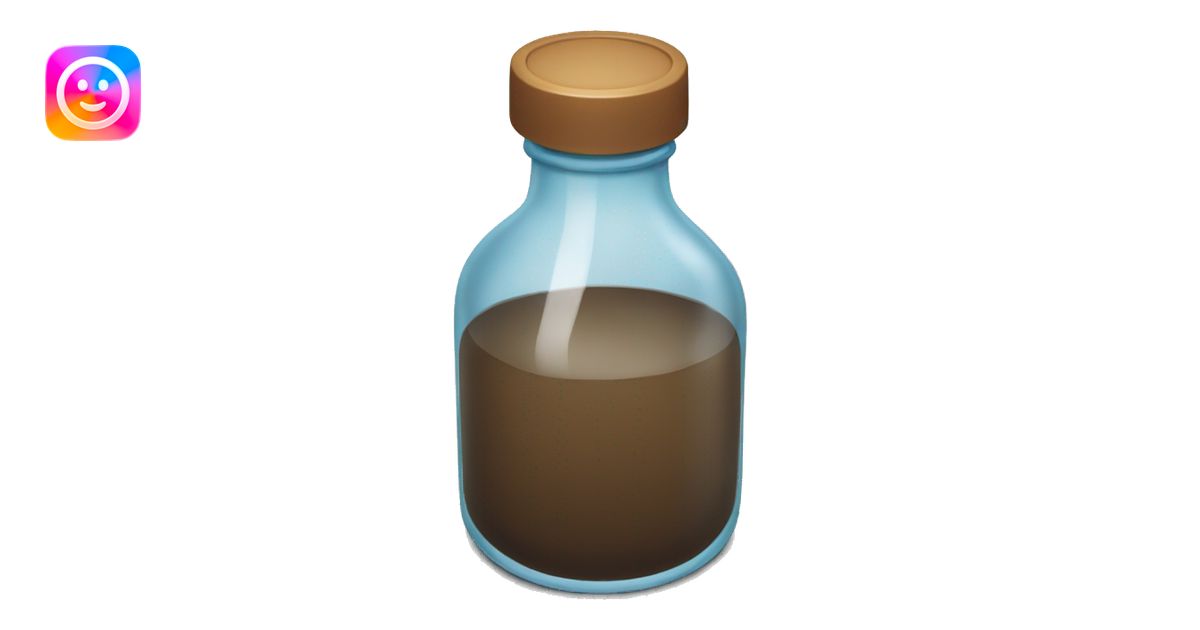 liquid exfolliating bottle emoji | AI Emoji Generator