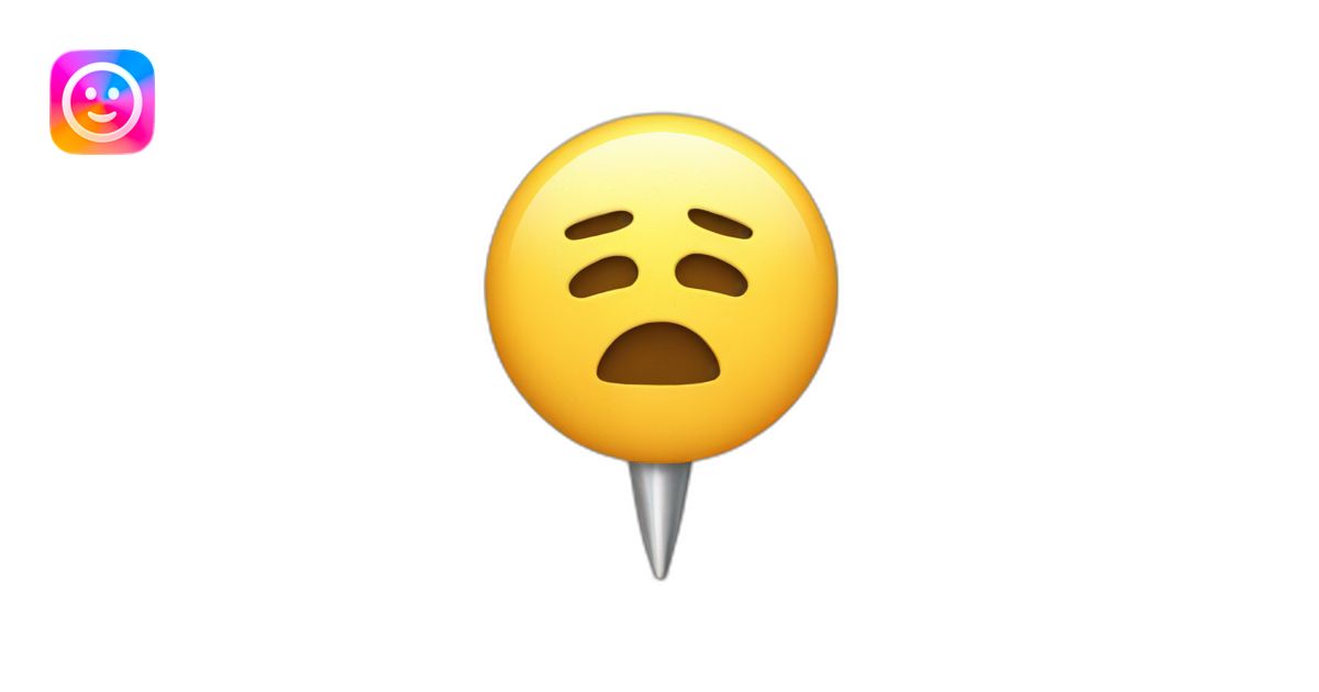 Round Pushpin emoji | AI Emoji Generator