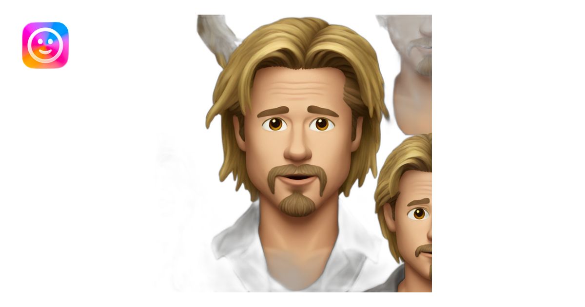 brad pitt frank harris emoji | AI Emoji Generator