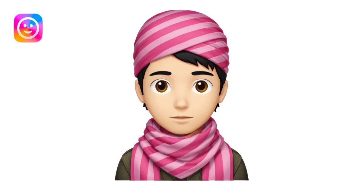 Emoji de un chico con turbante árabe que el chico sea de color piel ...
