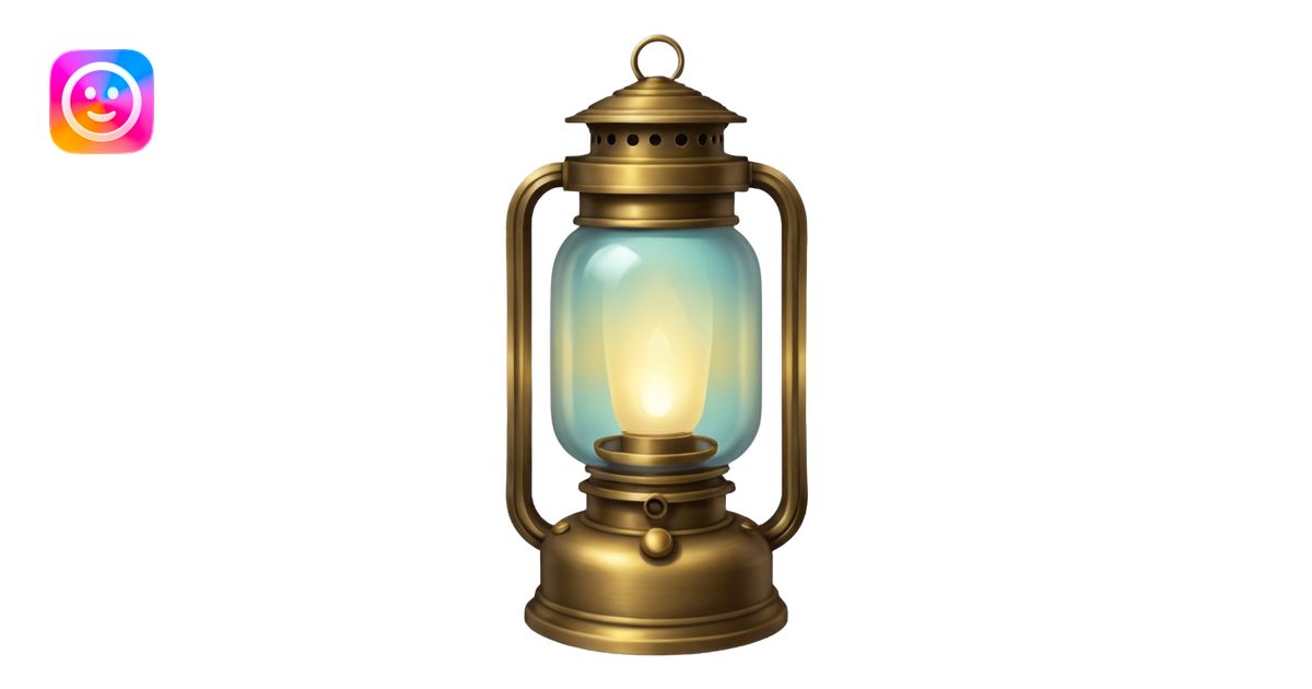 Ghost Light Lantern emoji | AI Emoji Generator
