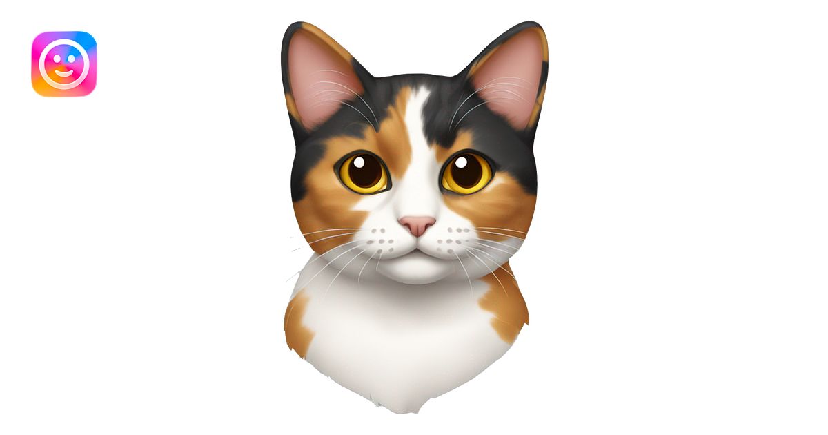 calico cat emoji | AI Emoji Generator
