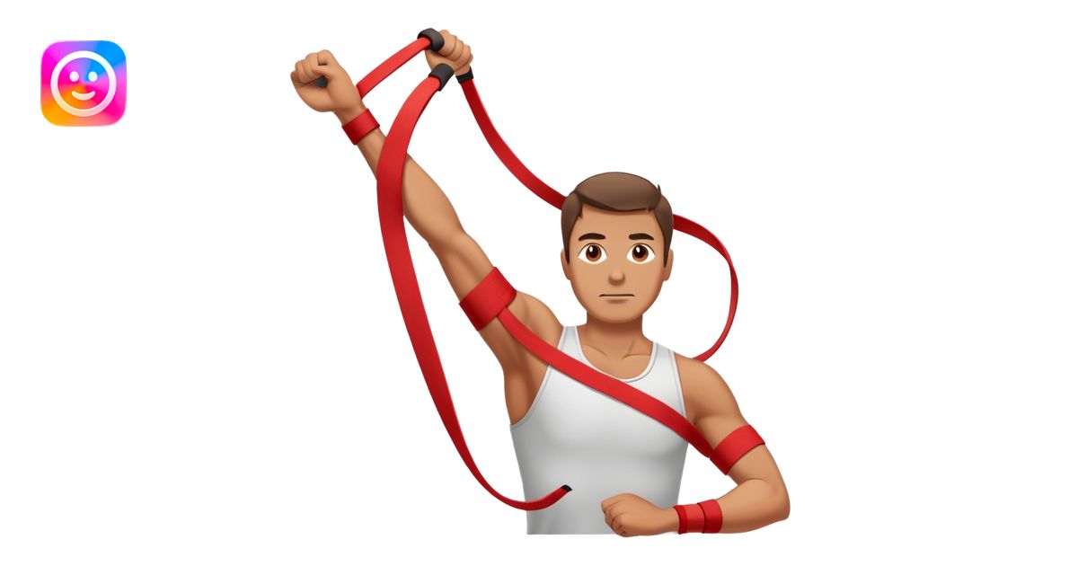 A man doing physiotherapy exercises, stretching his arm with a ...