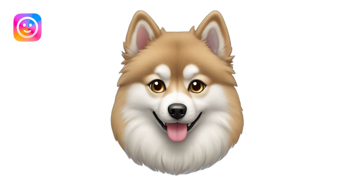 pomsky emoji | AI Emoji Generator