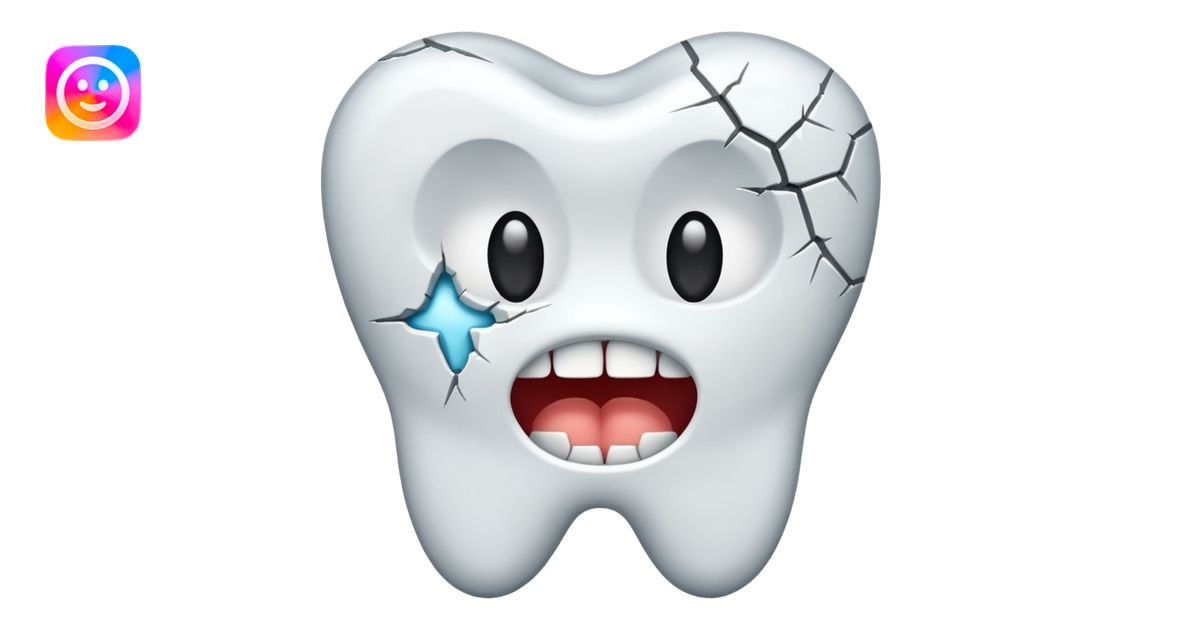 broken tooth emoji | AI Emoji Generator