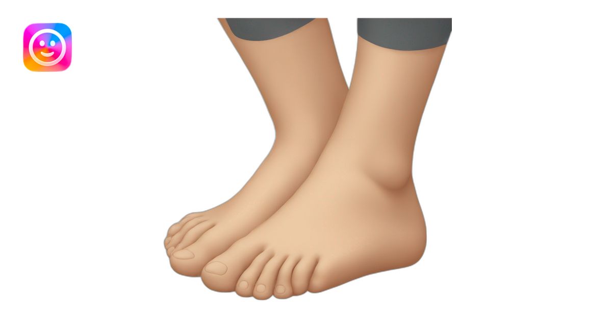 feet emoji | AI Emoji Generator