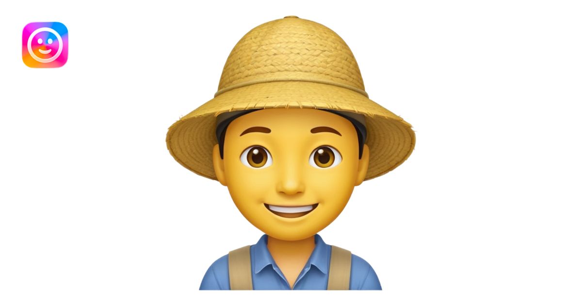 Yellow emoji smiley face with stereotypical Chinese facial features and ...