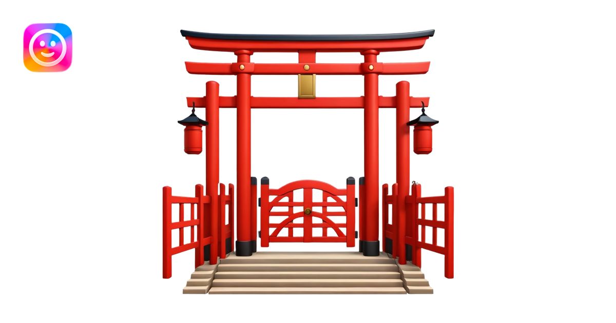 Tori gate Japan emoji | AI Emoji Generator