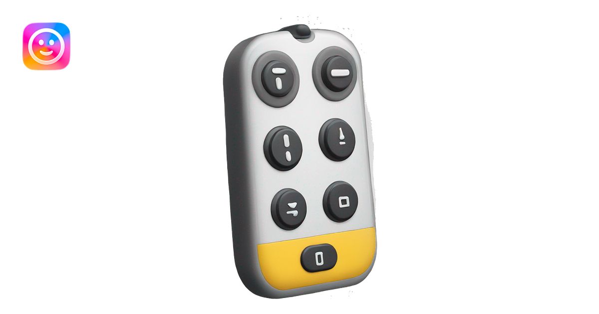 remote control emoji | AI Emoji Generator